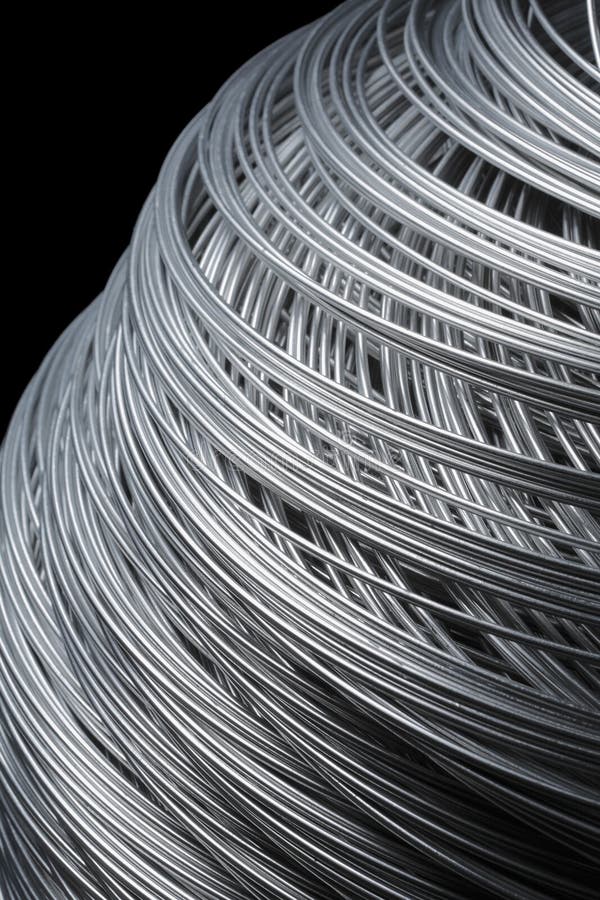 Steel wire construction stock photo. Image of steel, sanoma - 7316106