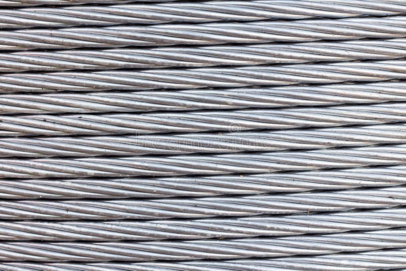 Background of Steel Cable, Steel Wire or Steel Rope in the Roll Stock ...