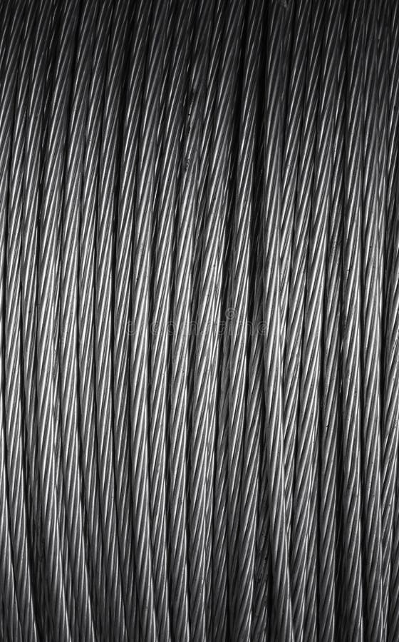 Steel wire rope cable stock photo. Image of cabling, close - 32271782