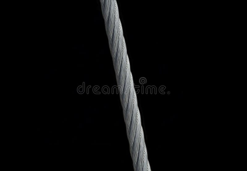 Steel wire rope stock image. Image of cable, abandoned - 121586861