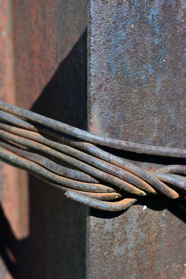 Steel wire rope stock photo. Image of cabling, reel, metal - 52401284