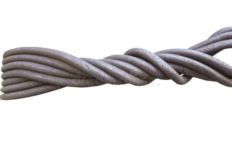 Steel wire rope stock image. Image of lift, heavy, abstract - 44676967