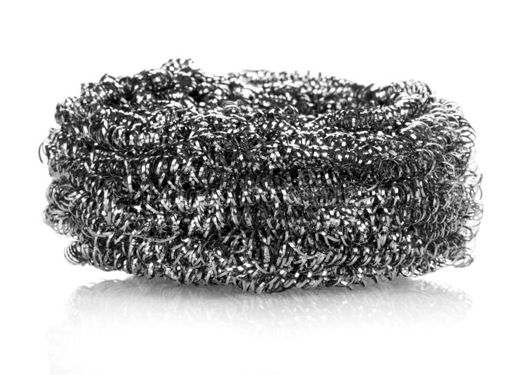 Steel wire scrub stock photo. Image of accessory, equipment - 53960352