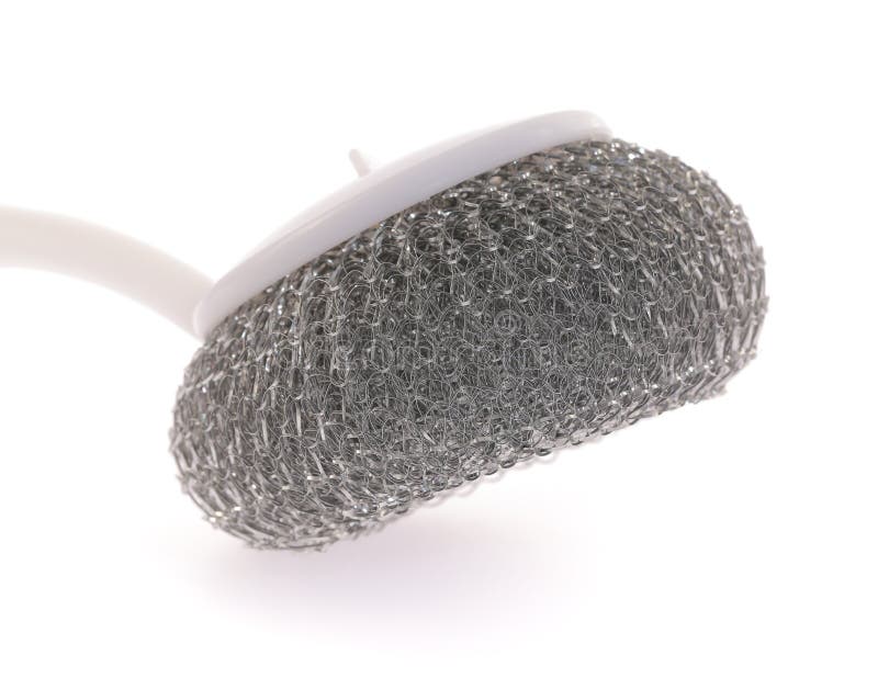 Steel wire Scrubs stock image. Image of domestic, closeup - 44100801