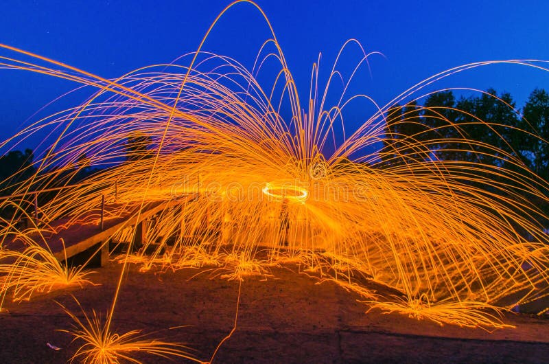 Steel Wool stock image. Image of background, wool, burning - 37494131