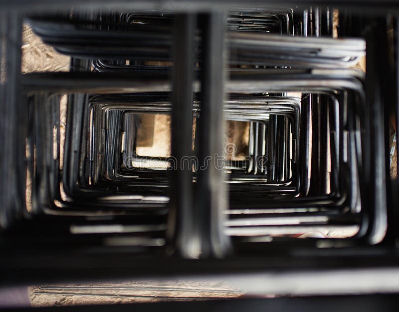 Steel Work for Reinforcement Stock Photo - Image of background, steel ...