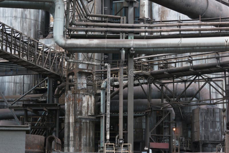 Steelworks stock image. Image of melting, workers, environment - 35656519