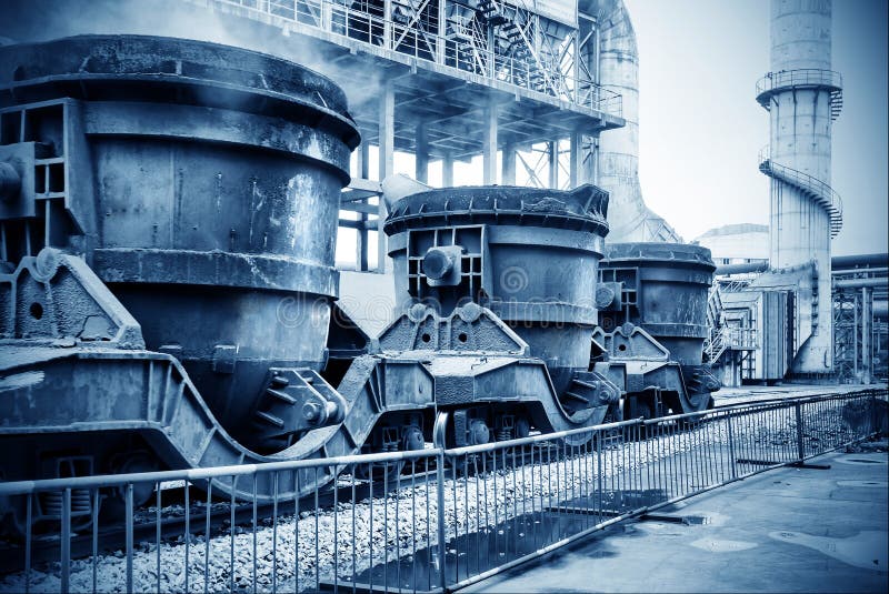 Steelworks stock photo. Image of steel, structure, steelworks - 48062192