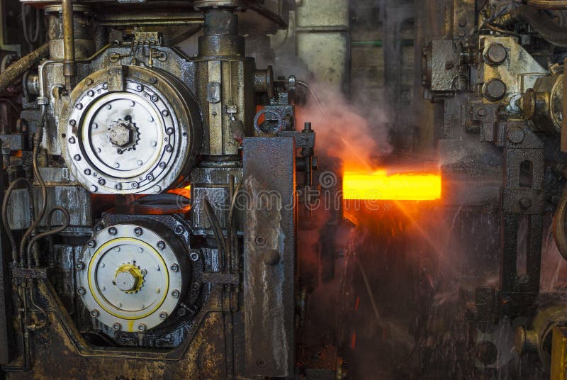 Steelworks stock photo. Image of equipment, heat, factory - 70178438