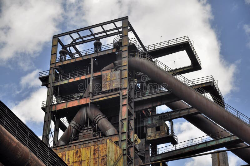 Steelworks Vitkovice stock photo. Image of mining, historical - 40674794
