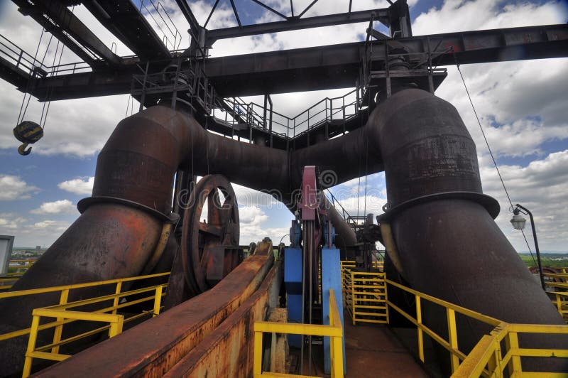 Steelworks Vitkovice stock photo. Image of historic, blast - 40708290