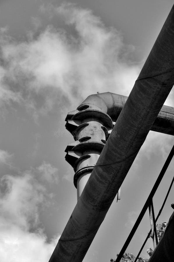 Steelworks Vitkovice stock image. Image of heavy, grass - 40710227