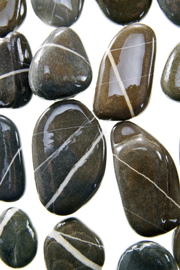 Steen met witte streep stock foto. Image of vlot, effect - 23256076