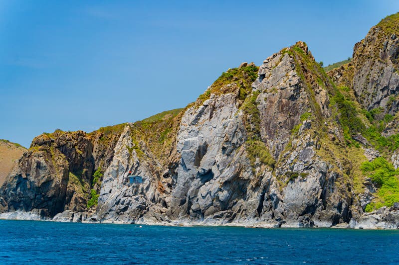 A steep bank. stock photo. Image of tourist, attractions - 321449324