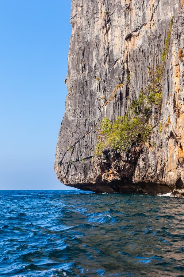 Steep cliff stock image. Image of destination, landmark - 53779371