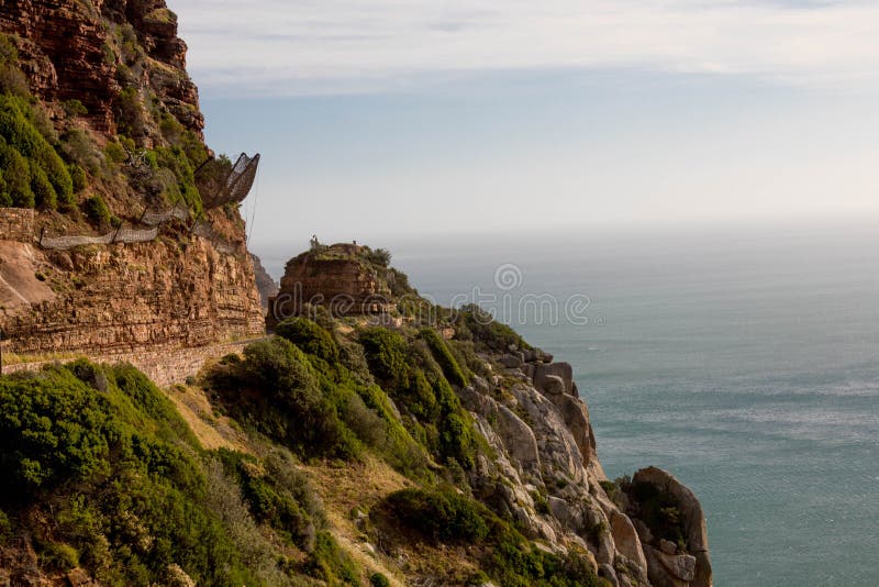 Steep Mountain Cliff stock photo. Image of beauty, architecture - 110131712