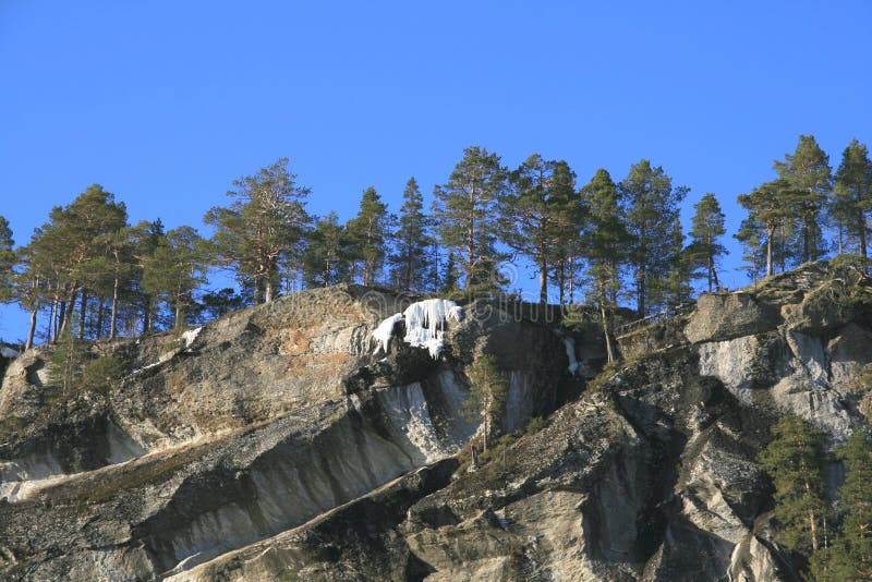 Steep cliffs stock image. Image of hill, massif, rural - 2035935