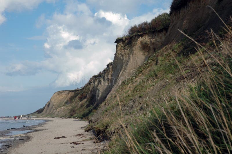 Steep Coast stock image. Image of shore, riparian, bank - 1422389