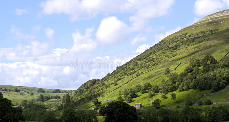 Steep Hill in the Yorkshire Dales Stock Photo - Image of beauty ...