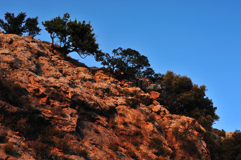 Steep mountain stock photo. Image of beautiful, mountains - 18038890