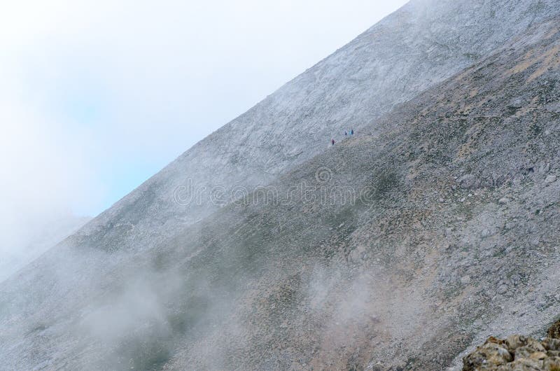 Steep mountain slopes stock image. Image of high, hiking - 90002467