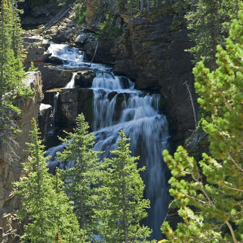 Arch waterfall stock photo. Image of fast, limestone - 13385414