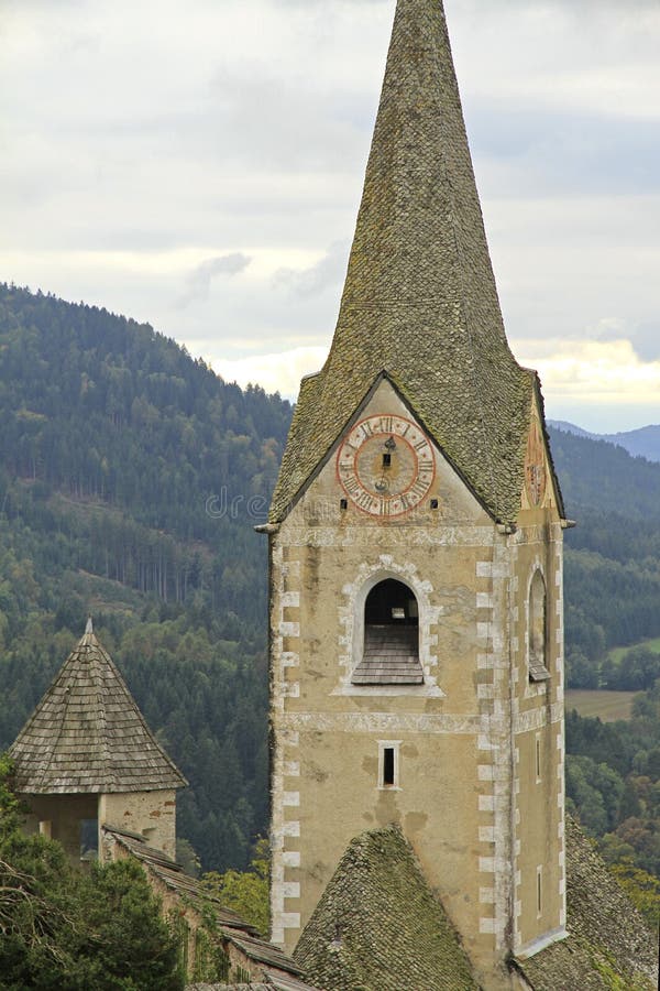 Steeple of Castle Hochosterwitz Stock Photo - Image of sight, house ...