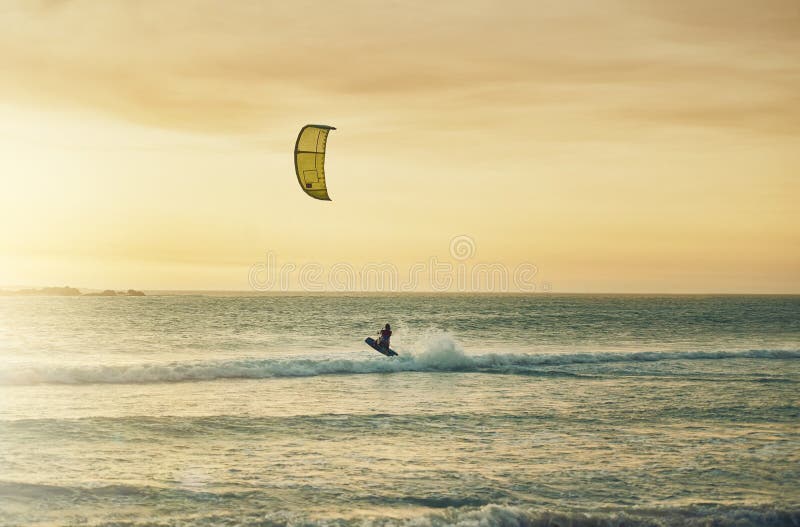 Steered Along the Water by the Wind Stock Photo - Image of young ...