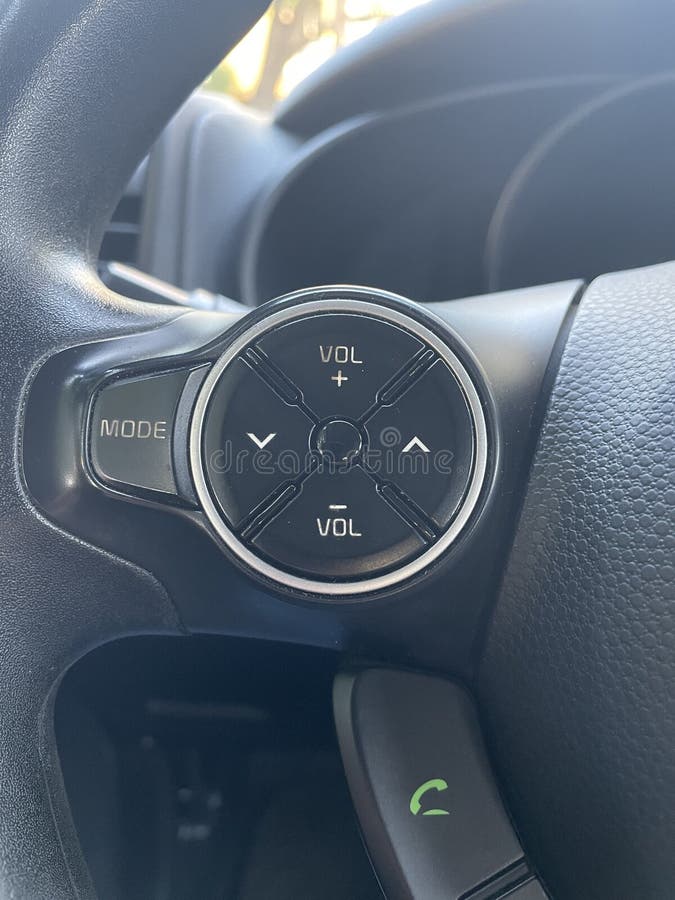 Steering wheel controls stock photo. Image of automotive - 308996856