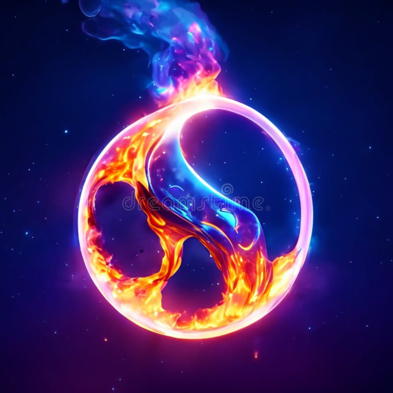 Steering Wheel in Fire Flame. 3d Rendering, 3d Illustration Stock ...