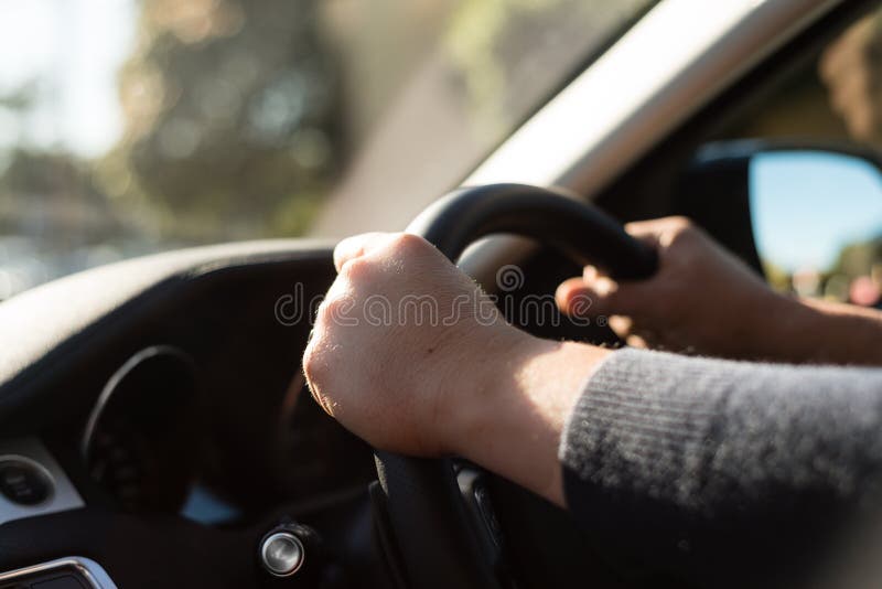Steering wheel stock photo. Image of driving, driver - 41677546