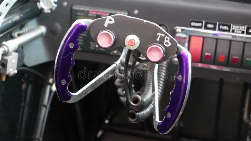 Steering Wheel of High-speed Drag Race Car Stock Video - Video of ...