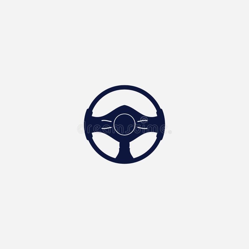 Steering Wheel Vector Illustration Stock Vector - Illustration of ...