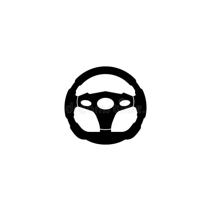 Steering Wheel Vector Illustration Stock Illustration - Illustration of ...