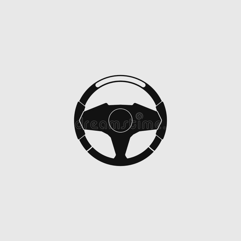 Steering Wheel Vector Illustration Stock Vector - Illustration of sport ...