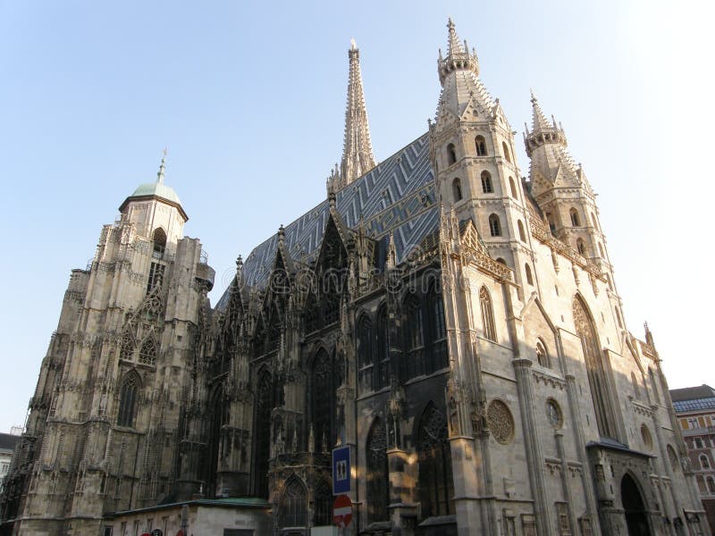 Stefansdom stock image. Image of detail, catholic, architecture - 31136073