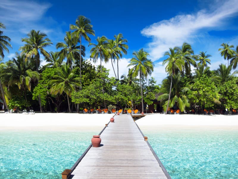 Malediven-Strand stockfoto. Bild von sand, malediven - 28000086