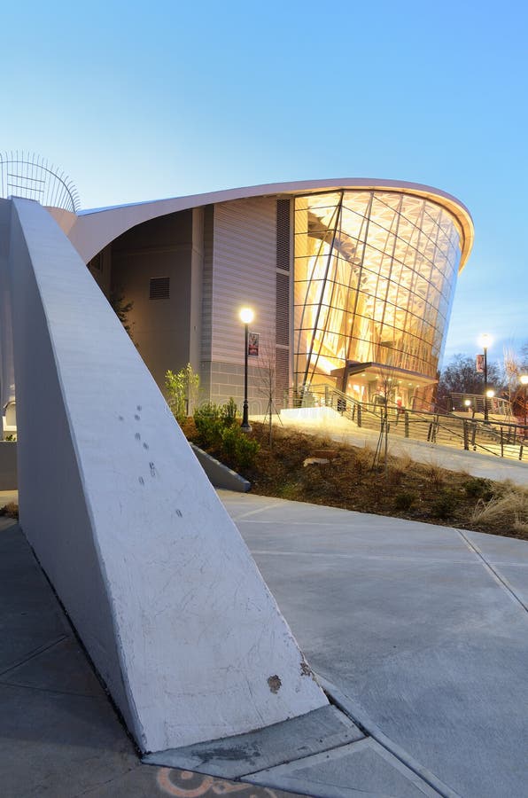Stegeman Coliseum editorial stock photo. Image of modern - 18603863