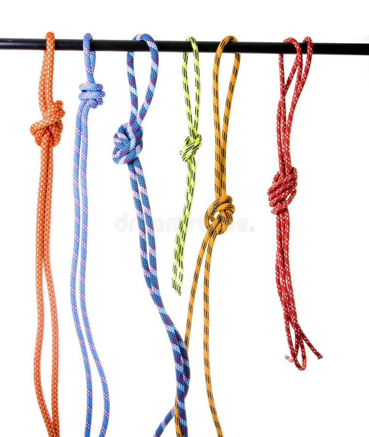 Steigendes Seil stockfoto. Bild von bergsteigen, aufstieg - 13006040