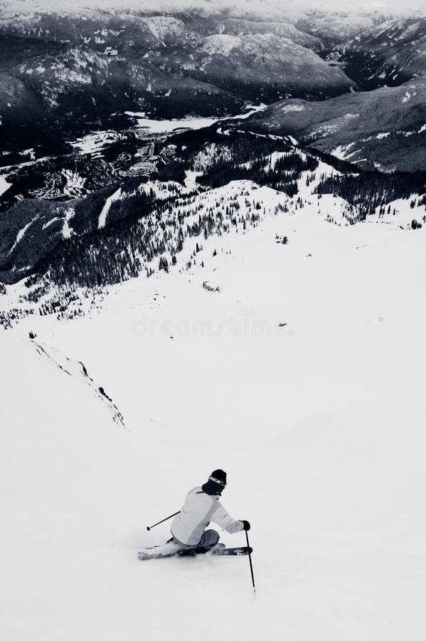 Steil stockfoto. Bild von alpin, abwärts, pfeifer, szenisch - 4119526