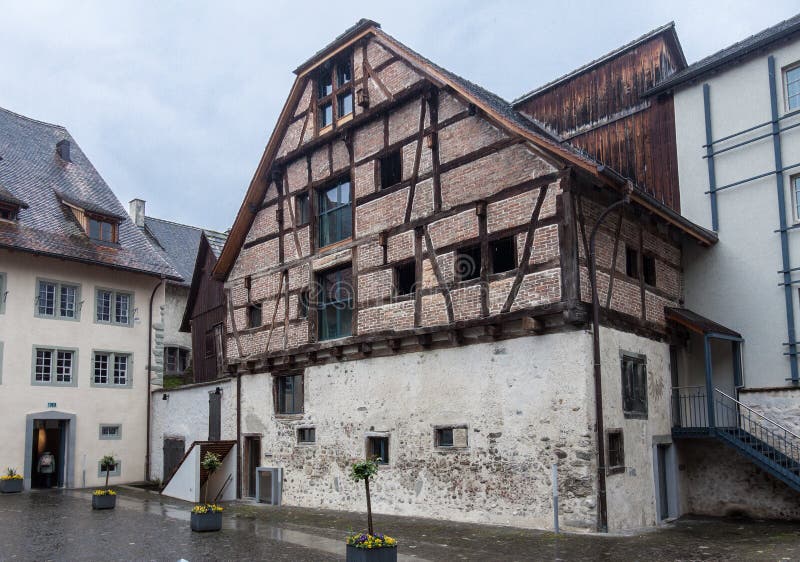 Stein am Rhein Switzerland stock image. Image of facade - 57003257