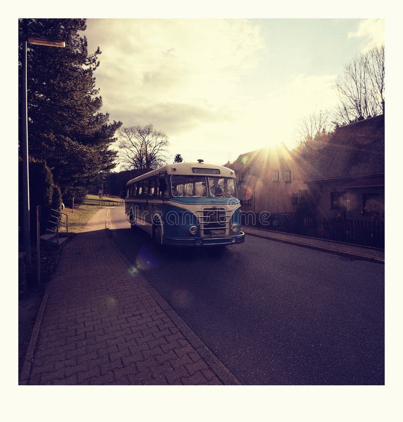 Steinbach, Germany - April 17, 2022: Bus IFA H6B from East Germany ...