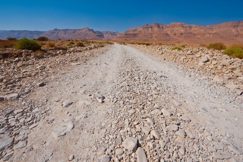 Steiniger Weg stockbild. Bild von israel, betrieb, hitze - 27833915