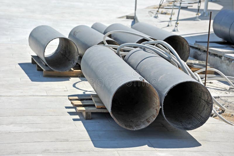 Stell pipe stock photo. Image of plumbing, culvert, corrosion - 31136888