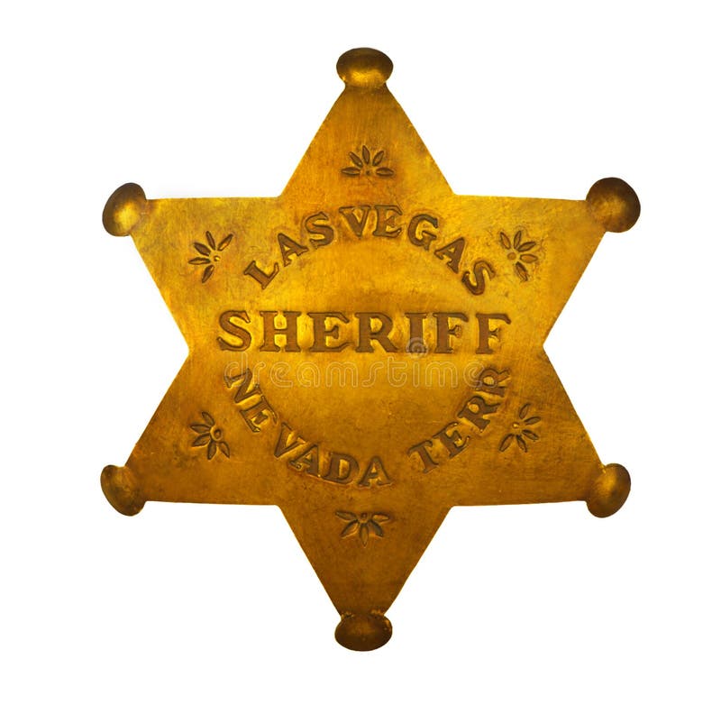 Stella Dello Sceriffo Occidentale Distintivo Dello Sceriffo Distintivo