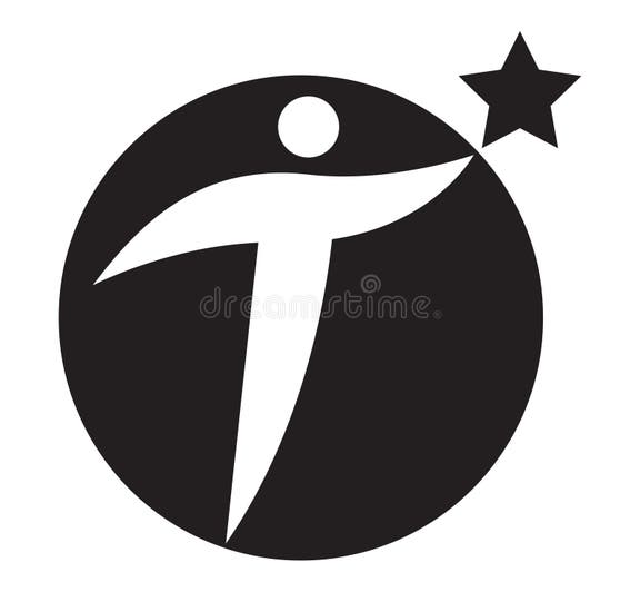 Stella Person Concept Icon Design Illustrazione Vettoriale ...