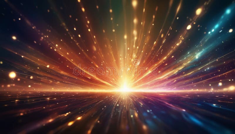 Stellar Light Stream Abstract Stock Illustration - Illustration of ...