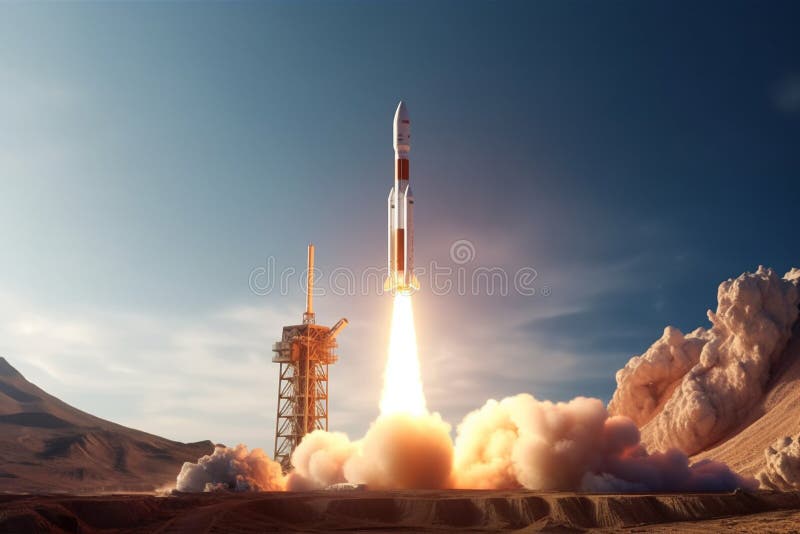 Stellar Odyssey - the Wonders of Space Exploration Stock Image - Image ...