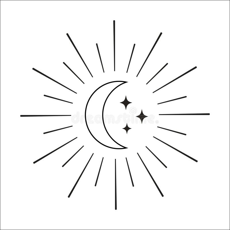 Stellar Star Logo Andromeda Arch Concept-03.11. Black Option. Stock ...