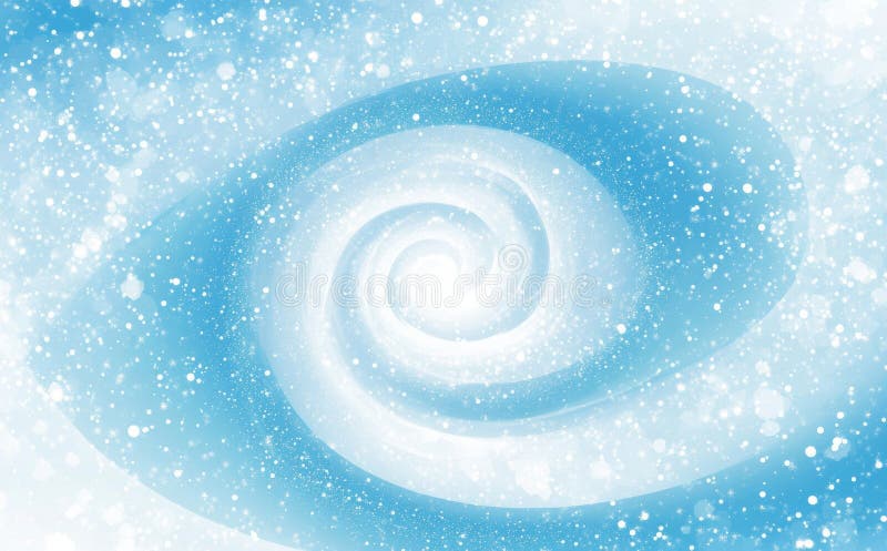 Stellar Stars and Swirling Blue Vortices Create a Mesmerizing Celestial ...